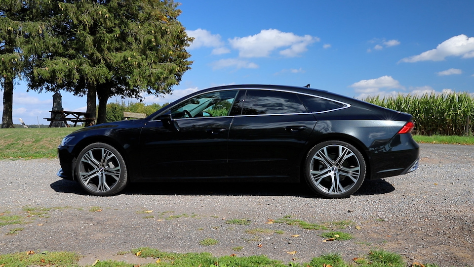 Audi A7 Sportback 50 TDI 286 Hp POV Test Drive - Proefritten
