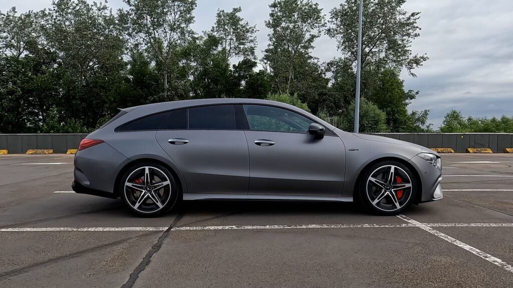 2024 MERCEDES AMG CLA 45 S 4MATIC+ SHOOTING BRAKE 421 HP POV TEST DRIVE ...